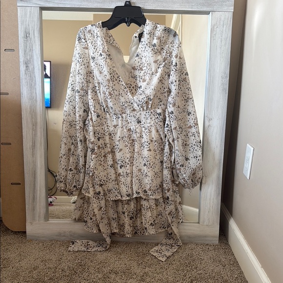 Dresses | Gold Sequin Tiered Vneck Sundress | Poshmark